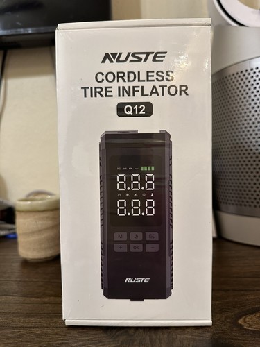 NUSTE Tire Inflator Portable Air Compressor, 150PSI 25000mAh Battery ...