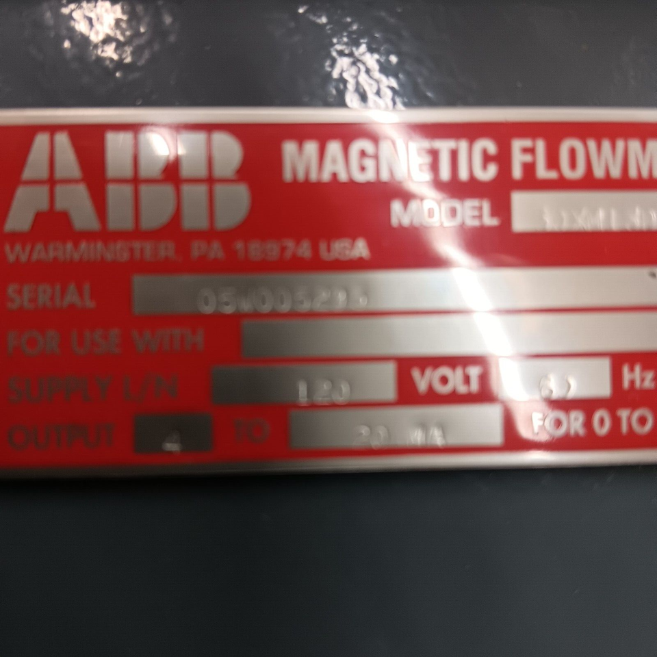 NEW ABB MAG XM MAGNETIC FLOW METER 50XM13DXKD10AABC227 | eBay