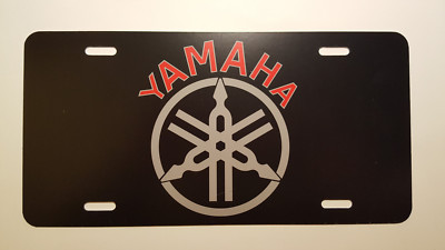 Vintage Yamaha Snowmobile Logo Novelty License Plate (070) | eBay