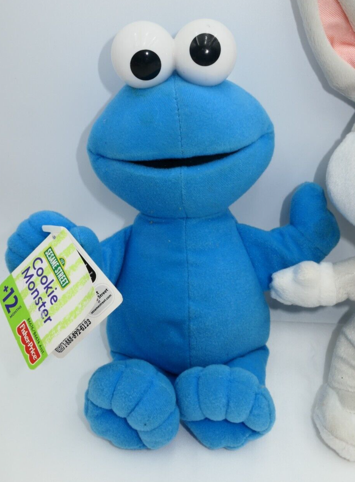 2002 Vintage Sesame Street Cookie Monster & Looney Tones Bugs Bunny ...