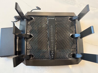 NETGEAR R8000-100UKS Nighthawk X6 Tri-band WiFi Router 606449104363| eBay