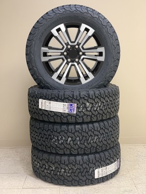 GMC 20" Black Machine Denali Split Spoke Wheels BFG AT Tire 2000-24 ...