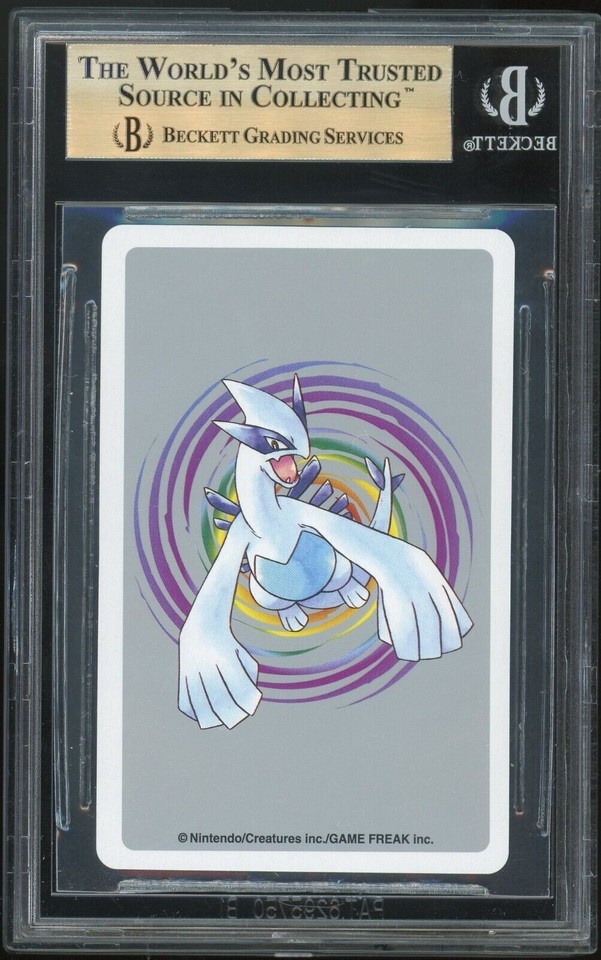 BGS 9.5 GEM MINT 1999 Pokemon Silver Lugia Poker Set - Sneasel #215C | eBay