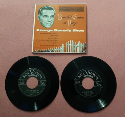 George Beverly Shea 2 45 EP set Beautiful Garden of Prayer RCA Victor ...