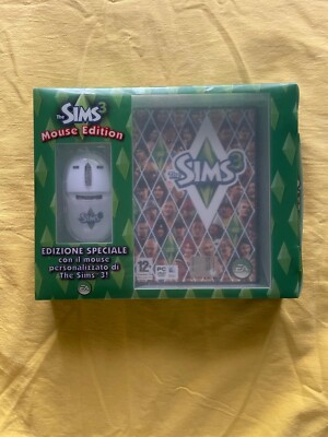 PC THE SIMS 3 MOUSE EDITION COMPLETE BIG BOX RARE IBM DVD WINDOWS MAXIS ...