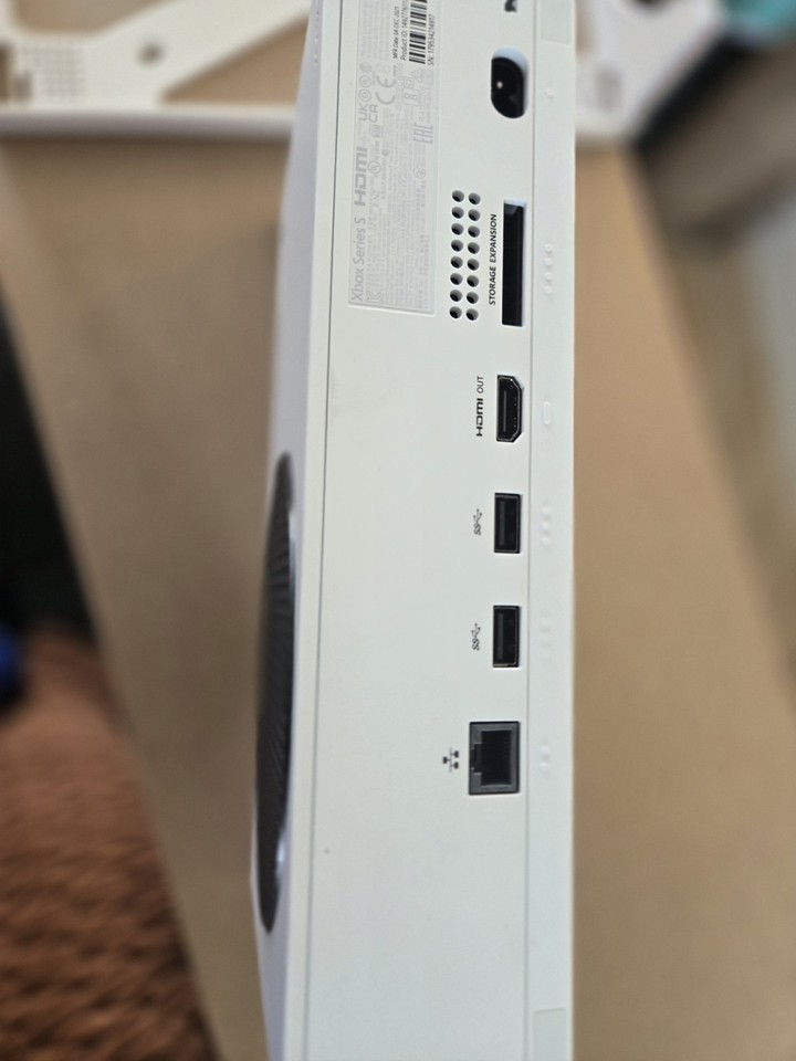 Microsoft Xbox Series S 512GB White Console w/ Box, 4K UHD, Wi‑Fi, X/S ...