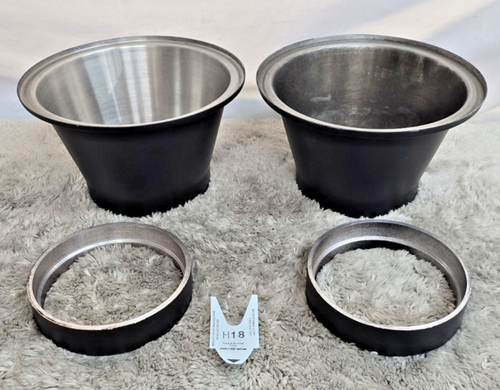 High Velocity Stacks 4 Barrel Holley 750cf Flat Black 6 inch | eBay