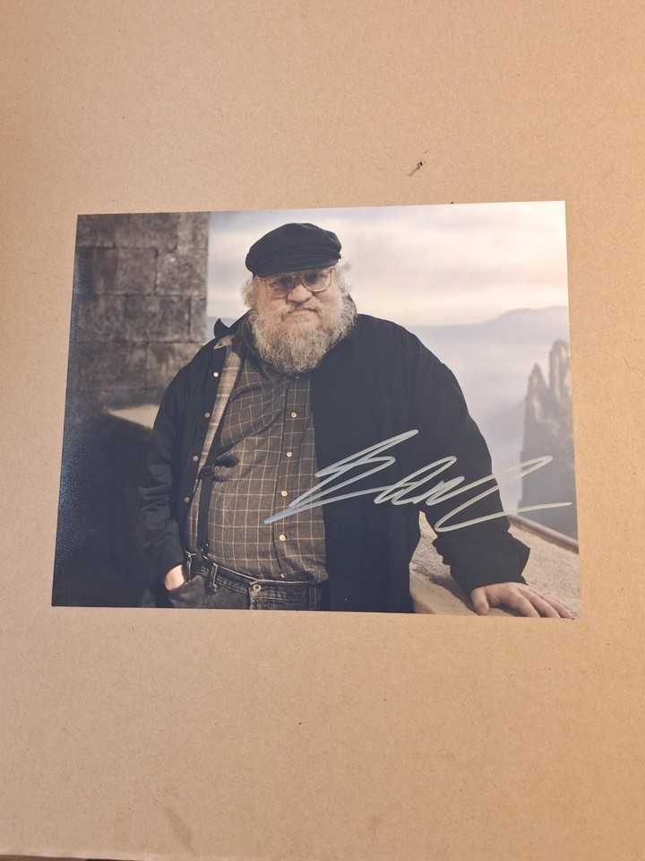 3 Emilia Clarke 8x10 Photos autograph with COA 1 Geore Martin, 1 ...