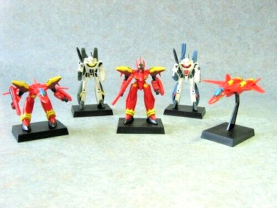 MACROSS ROBOTECH mini figure collection 2 figure set x 5 New Banpresto ...