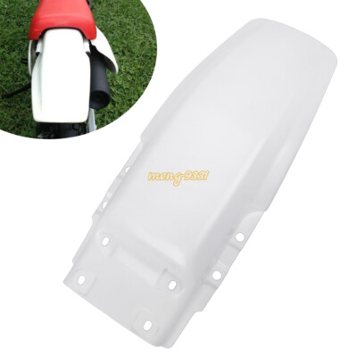 Rear Fender White Plastic Guard for 1985-2000 Honda XR80 R XR100 R ...