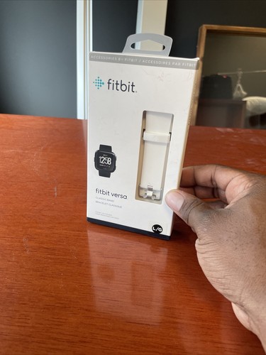 Fitbit Versa Classic BAND ONLY White Large Brand New Unopened Box OEM ...
