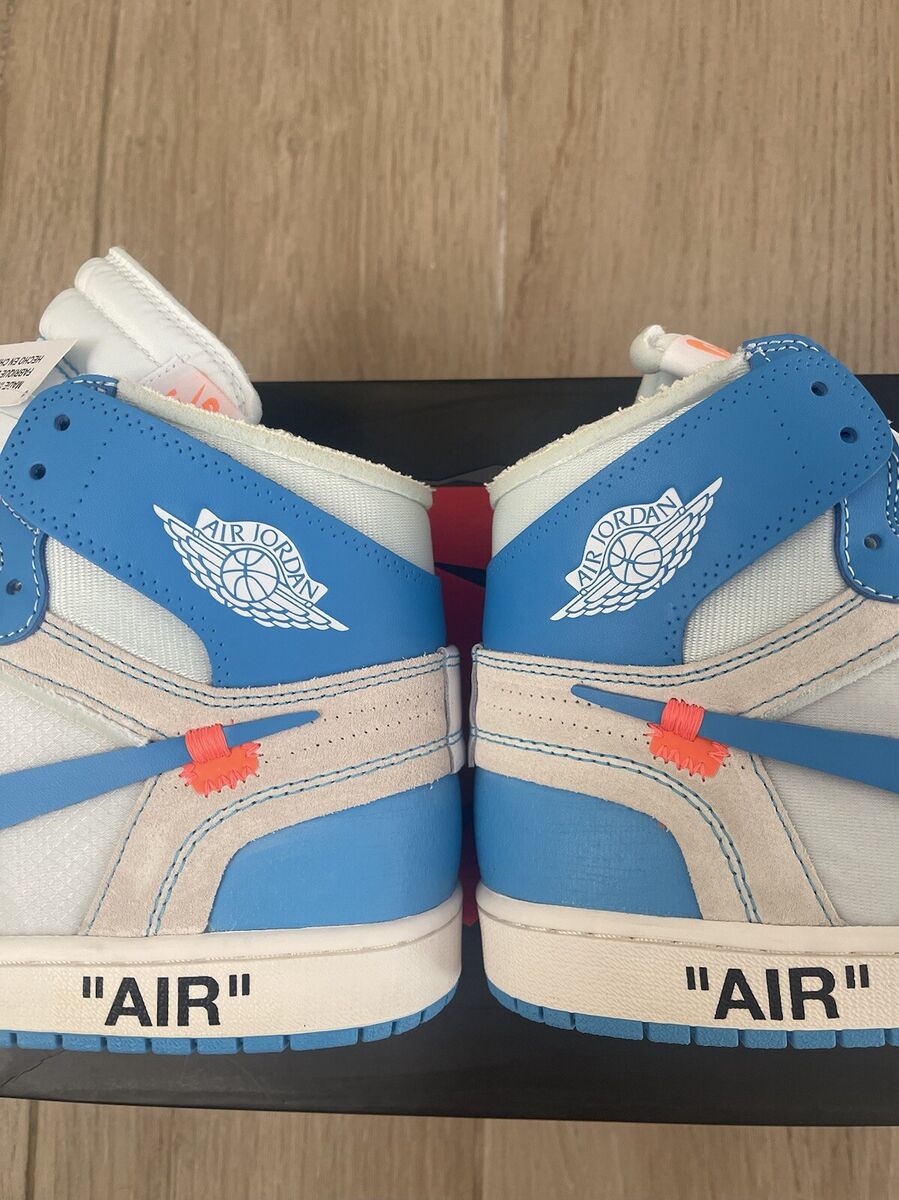 Jordan 1 Retro OG x Off-White High UNC - Size 11 with Jordan 1 Retro OG x Off-White High UNC - Size 11 with