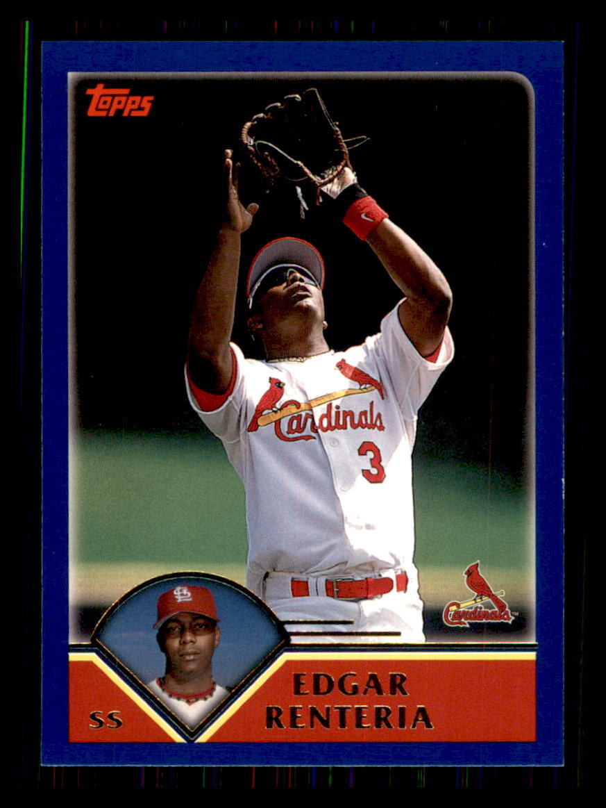 2003 Baseball Topps Edgar Renteria St. Louis Cardinals #35 | eBay