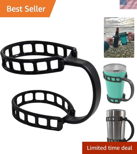Mug-It! Silicone Adjustable Handle for Bottles & Tumblers - Hands-Free ...
