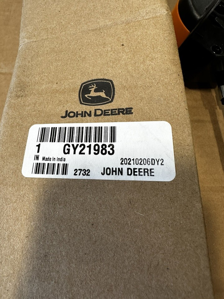 John Deere OEM Throttle Choke Cable Control D100 D105 D110 D120 GY21983 ...