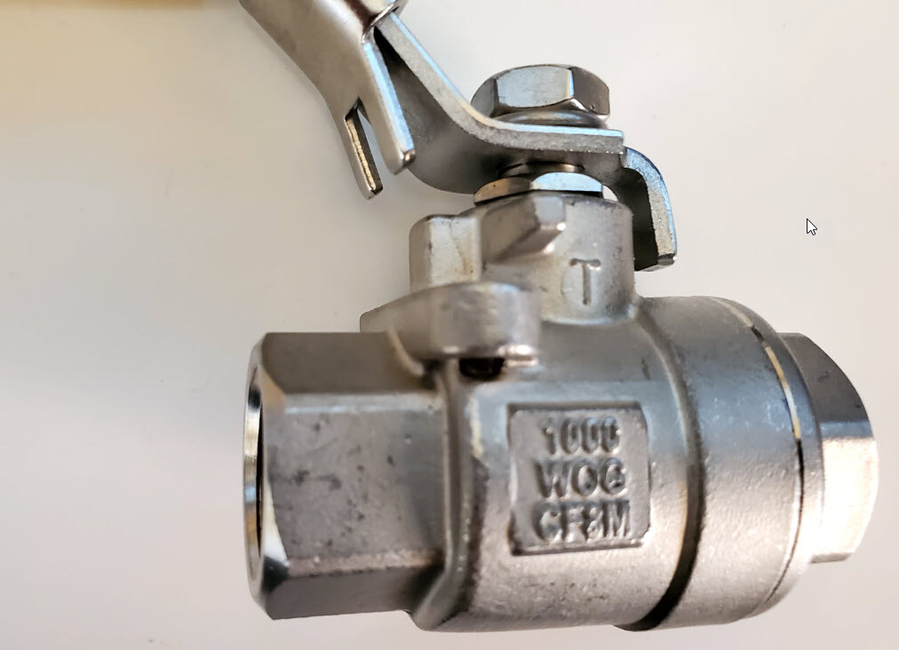 Flo-tite T80SS Ball Valve Manual Stainless 1000 WOG CF8M | eBay