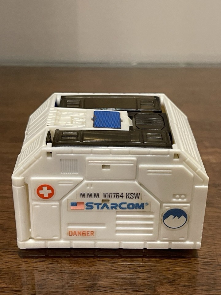 Vintage Coleco Starcom Medical Bay Mobile Action Pod Incomplete US ...