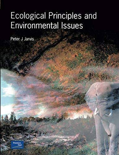 Ecological Principles and Environmental Issues - Hardcover - GOOD ...