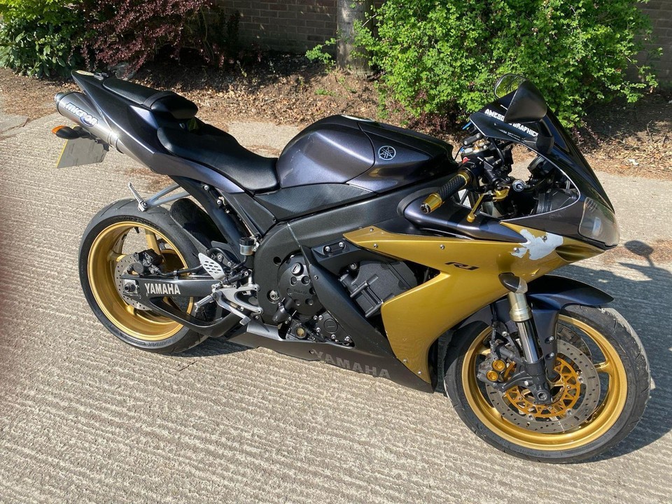 2005 05 YAMAHA R1 5VY YZF-R1 SUPERBIKE SPORTS YZF R 1000 NEW MOT HPI ...