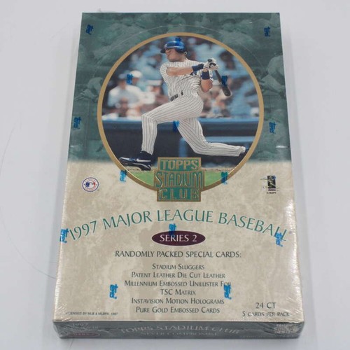 1997 Topps Stadium Club Series 2 Baseball Sealed Retail Box 24 Packs ...