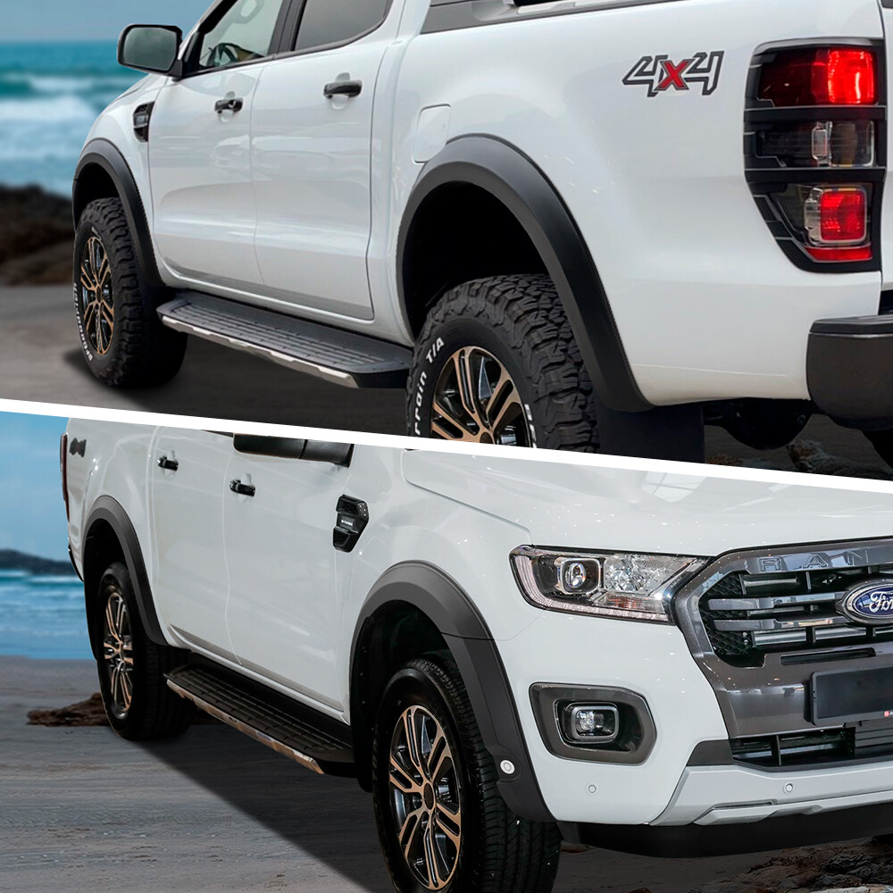Slim Style Fender Flares For Ford Ranger PX3 2019-2022 Wheel Arch W ...