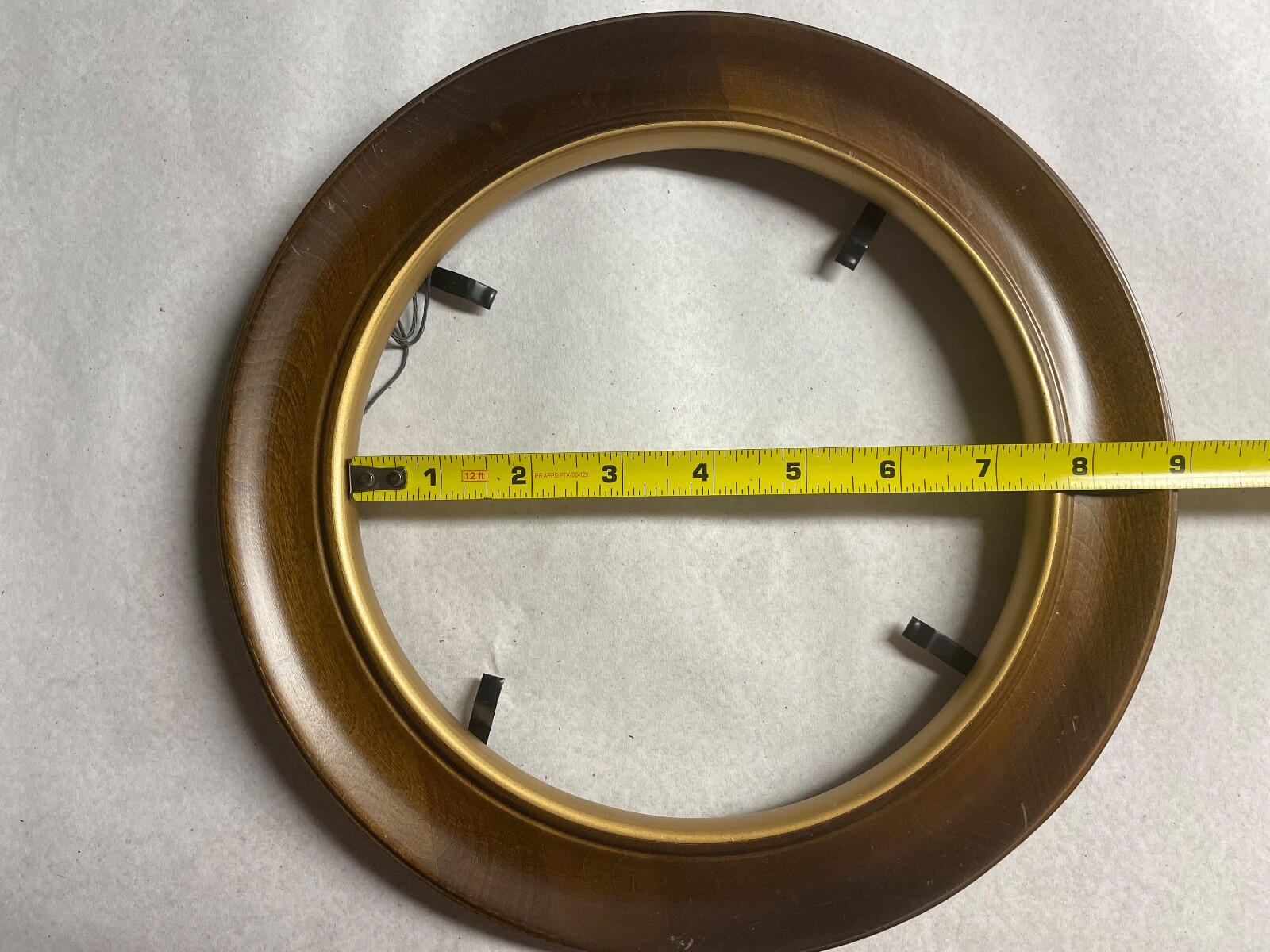 Round Wooden Plate Frame | eBay