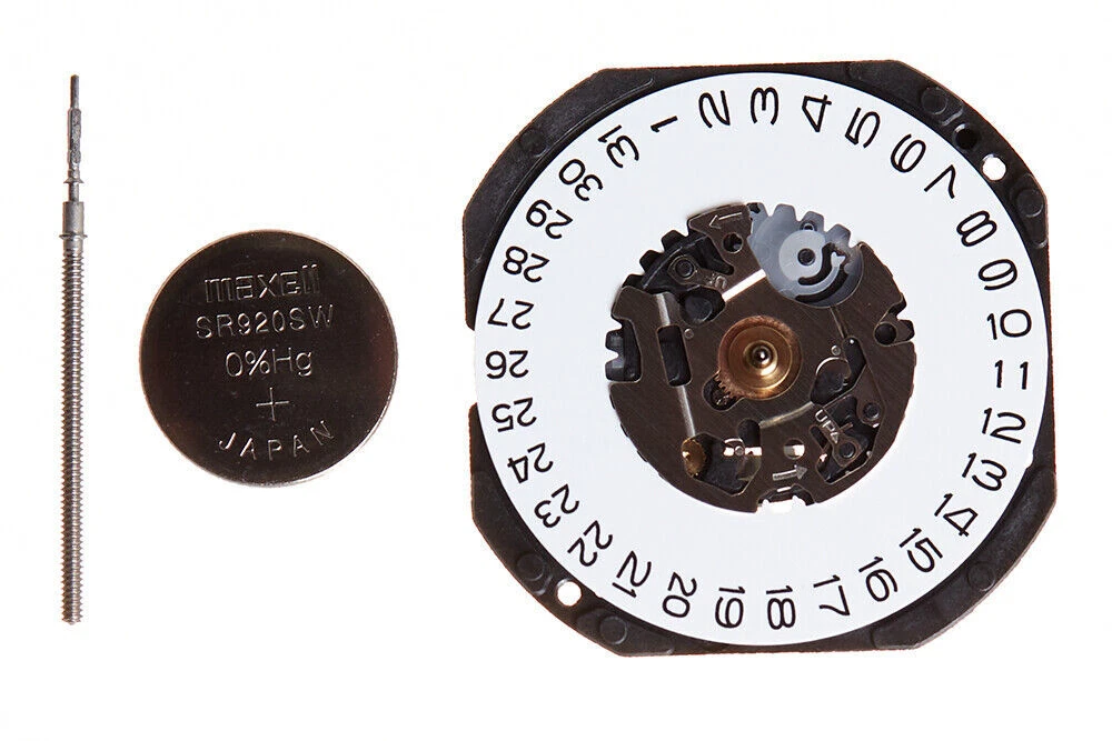 Hattori VJ42 Seiko Quartz Watch Movement Date At O'clock
