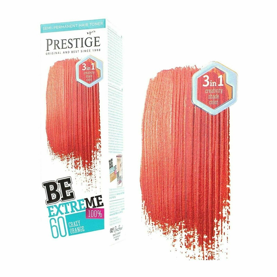 Semi Permanent Hair Toner Be Extreme Color Dye Tint Natural Pink Red ...