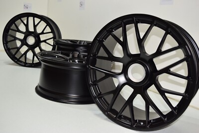 20" Porsche 911 991 Turbo S Factory OEM Wheels Center Lock Rims GTS ...