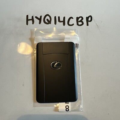 Lexus Valet Smart Card Keyless Remote Fob | IC1551A14CBP | OEM | FCC ...
