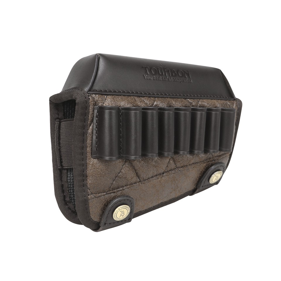 Tourbon Shooting Rifle Cheek Rest Raiser .22LR/30-06 Ammo Holder PU ...