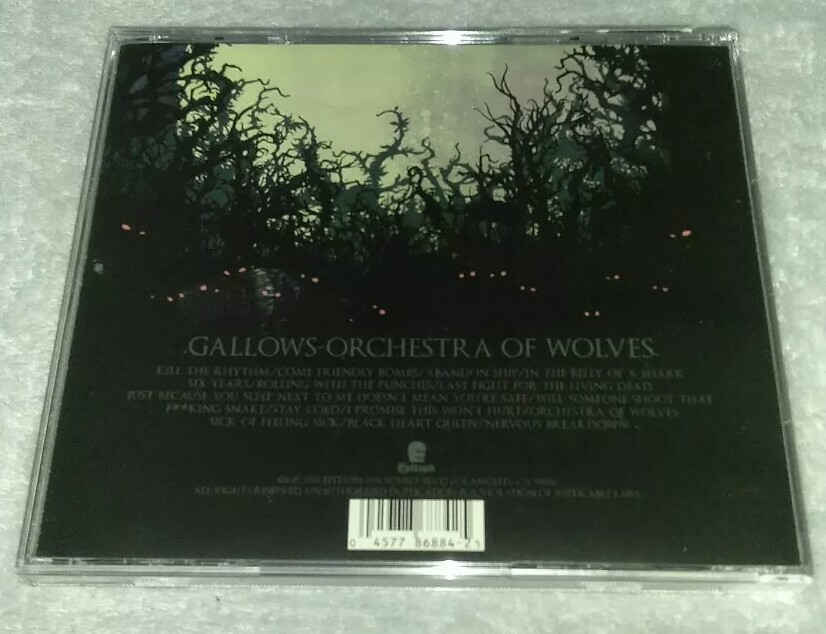 Orchestra of Wolves [Bonus Tracks] by Gallows (CD, Jul-2007, Epitaph ...