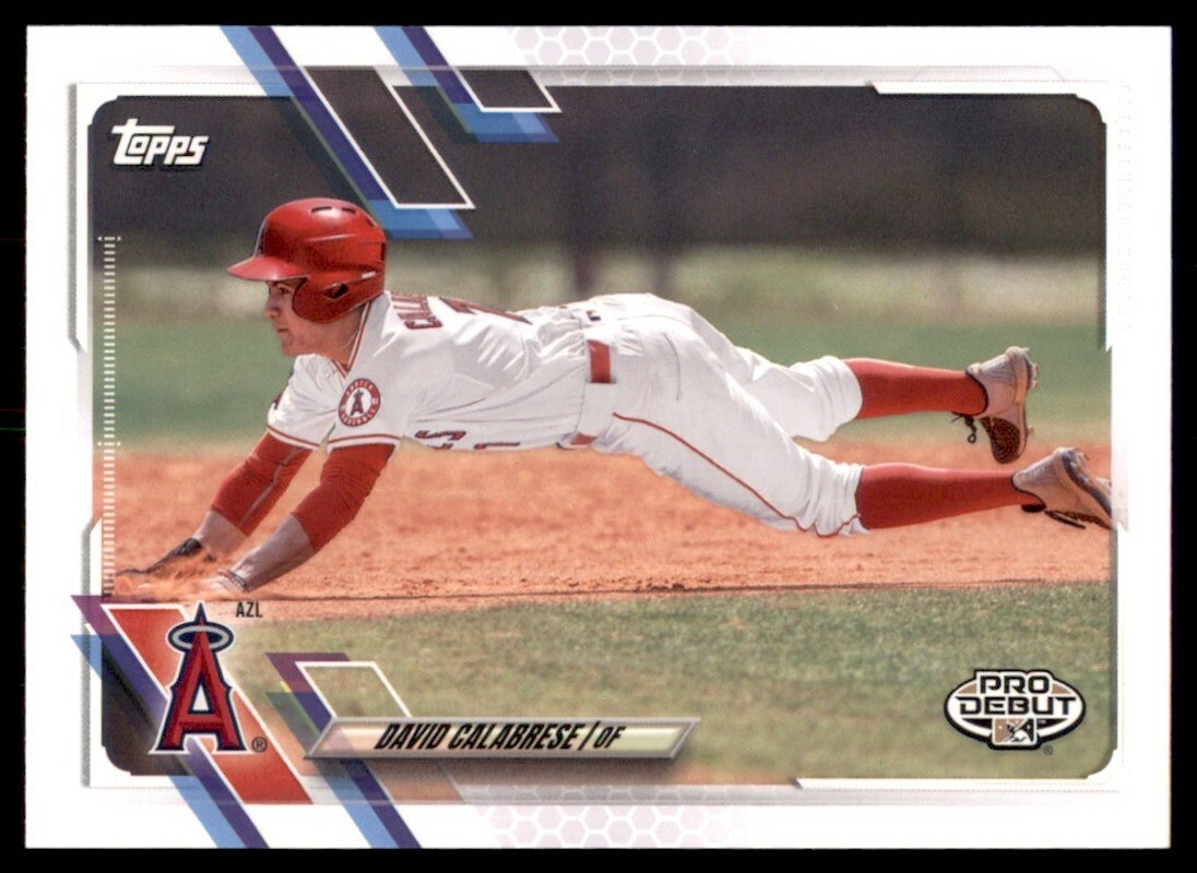 2021 Topps Pro Debut Base #PD-114 David Calabrese - AZL Angels | eBay