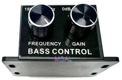 Car Audio Accessory Universal RCA Bass Level Controller Knob ...