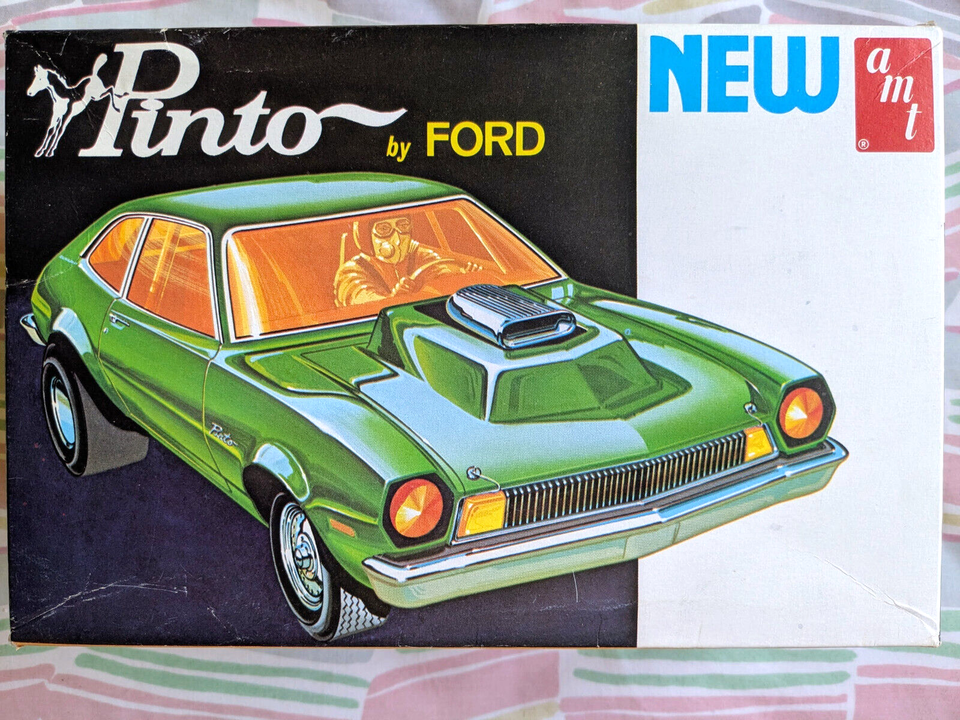 *LNIB! *RARE *ORIGINAL VINTAGE AMT NEW FORD PINTO DRAG GASSER KIT ...