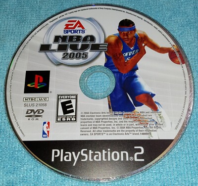 NBA Live 2005 - PS2 - DISC ONLY | eBay