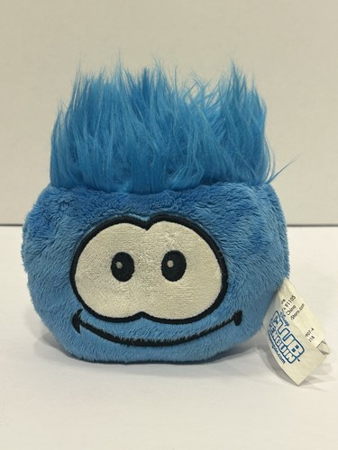 Disney Club Penguin Blue 6” Puffle Plush Pre-owned | eBay