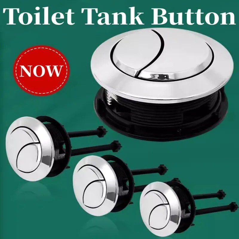 Universal Replacement Dual Flush Push Button Toilet Cistern Water ...