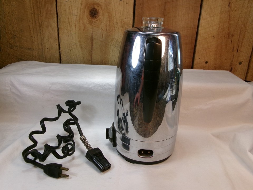Vintage Sunbeam Automatic Percolator Electric Coffee Maker ~ Untested ...