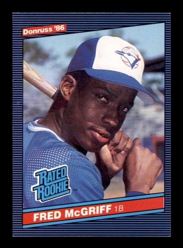 1986 Donruss #28 Fred McGriff RC NM X3032470 | eBay
