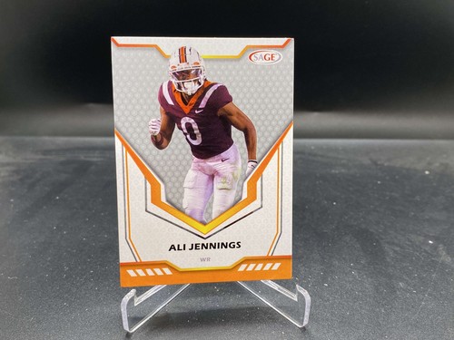 Ali Jennings 2024 SAGE HIT Silver #52 Virginia Tech | eBay