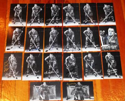 Rare 1968-69 Montreal Canadiens Complete (20) Postcard Set All ...