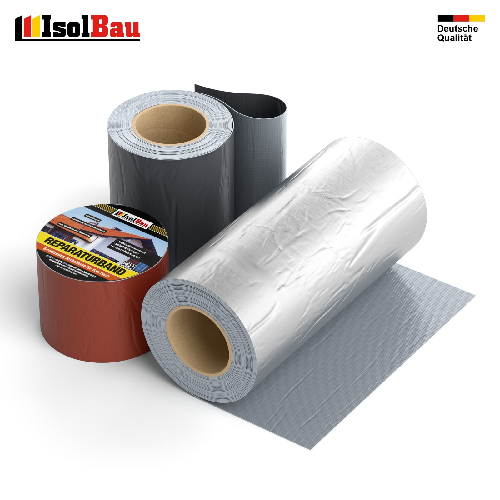 Reparaturband 10m Selbstklebendes Bitumenband Butylband Dachdeckerband ...