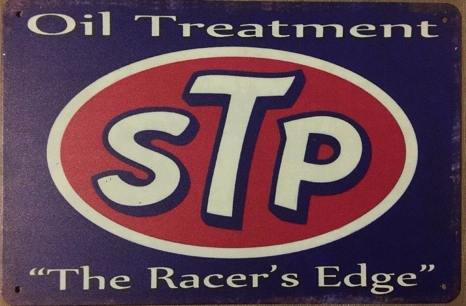 STP Garage Rustic Look Vintage Tin Signs Man Cave, Shed & Bar Sign, | eBay