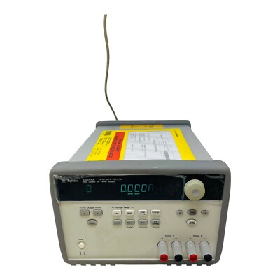 AGILENT E3648A DUAL OUTPUT DC POWER SUPPLY 0-8V,5A/0-20V, 2.5A | eBay