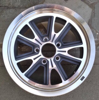 16x8 Ultra / Edelbrock Style 454 Machine Gray 5x127 [5x5"] +0mm [SINGLE ...