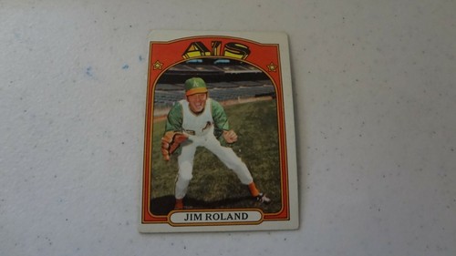 1972 TOPPS # 464 JIM ROLAND BASEBALL CARD | eBay