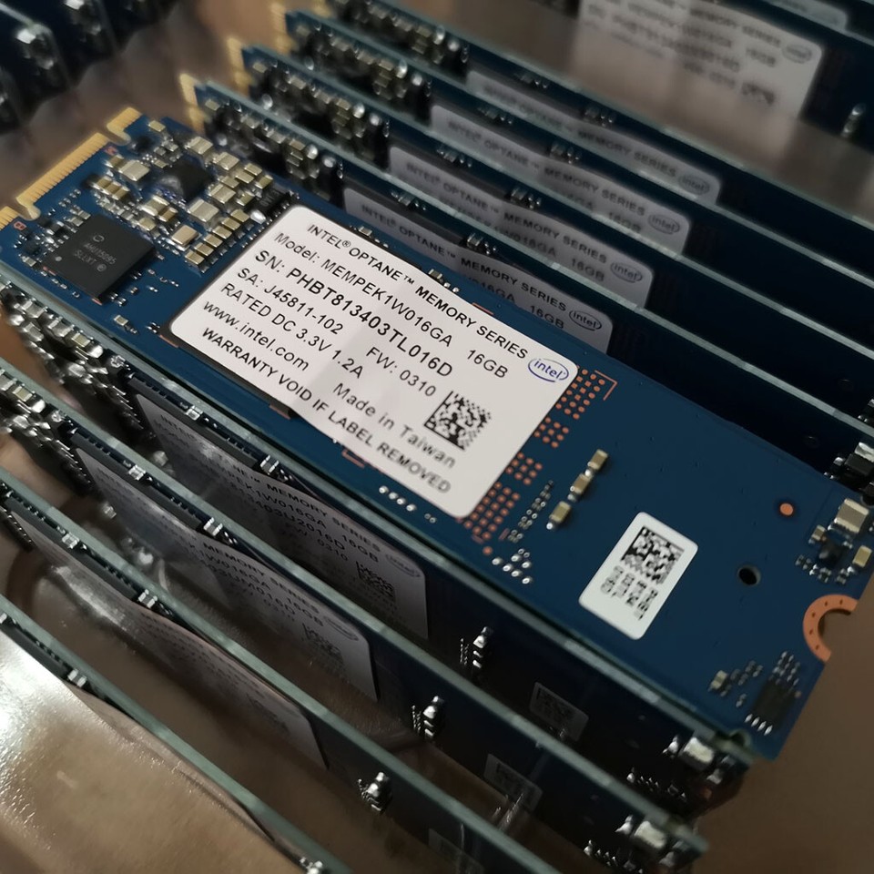 Intel Optane Memory SSD M.2 2280 16GB MEMPEK1W016GA PCIe 3.0 3D Xpoint ...