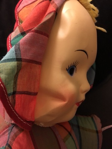 1950's Vintage KEWPIE face Stuffed Doll | eBay