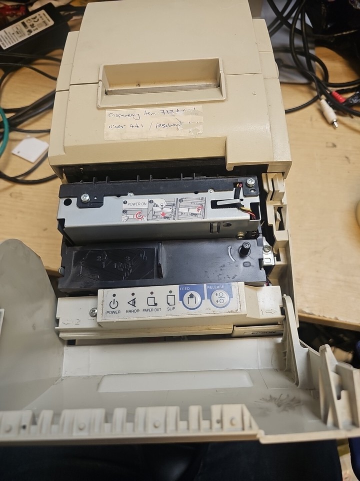 Epson TM-H6000III M147G NETWORK RJ-45 Thermal Matrix Receipt POS ...